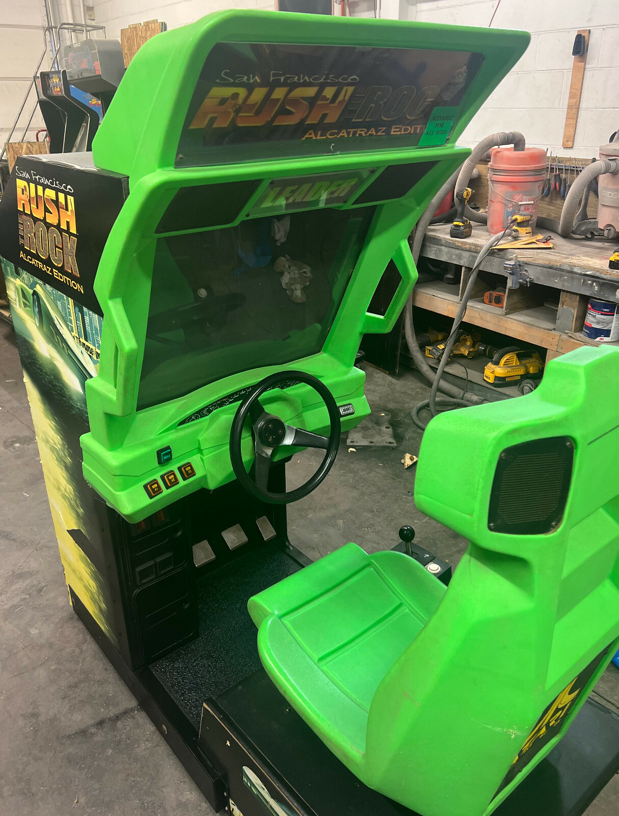 SAN FRANCISCO RUSH the ROCK ARCADE MACHINE by ATARI (Excellent ...