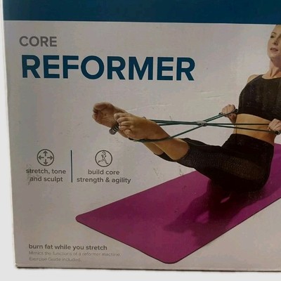 Evolve Gaiam 4 loop Resistance Workout Coreplus Reformer Home Exercise ...