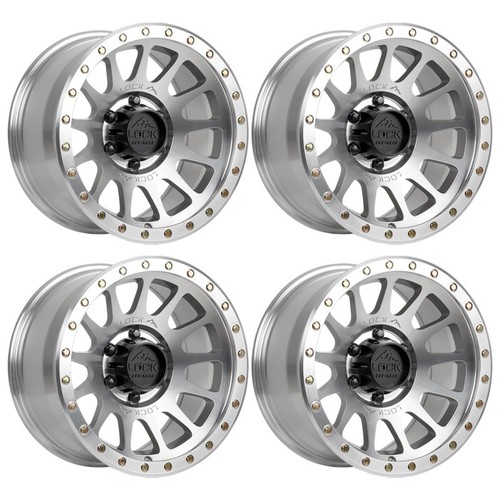 4 x Lock Offroad Yosemite Matte Black Wheels 5x127 20x10 -18et Truck ...