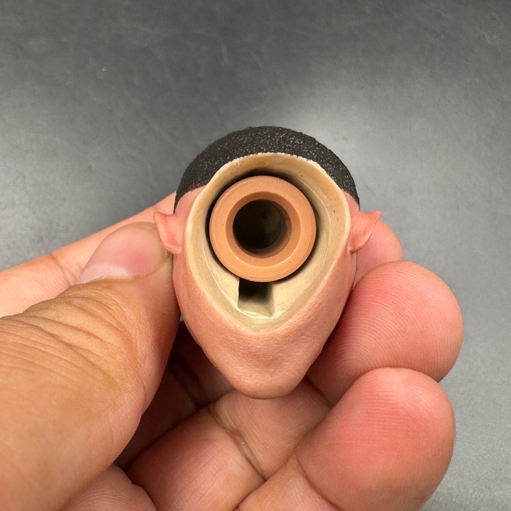 1/6 Scale SS133 134 PLA Male Solider Asian Head Sculpture Model for 12" Figures | eBay