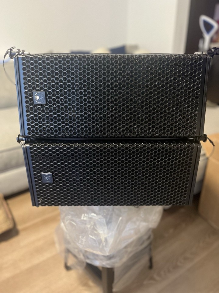 RCF HL6 Passive Compact 2-Way Line Array Moduler Speaker Made in Italy ...