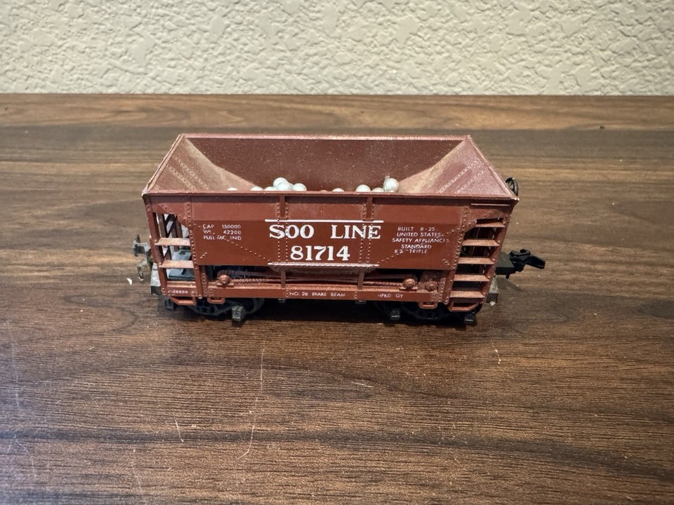 AHM HO Scale Soo Line Ore Car with Extra Weight | eBay