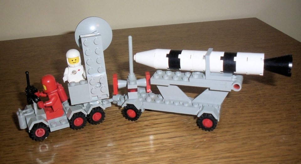 Vintage Lego #462 Space Rocket Launcher 100% Complete w Box & (torn ...