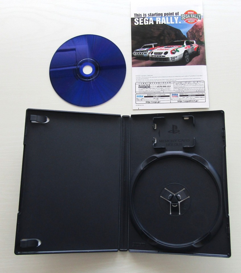 PS2 Sega Rally 2006 + Sega Rally ChapionShip Japan Racing Sony ...