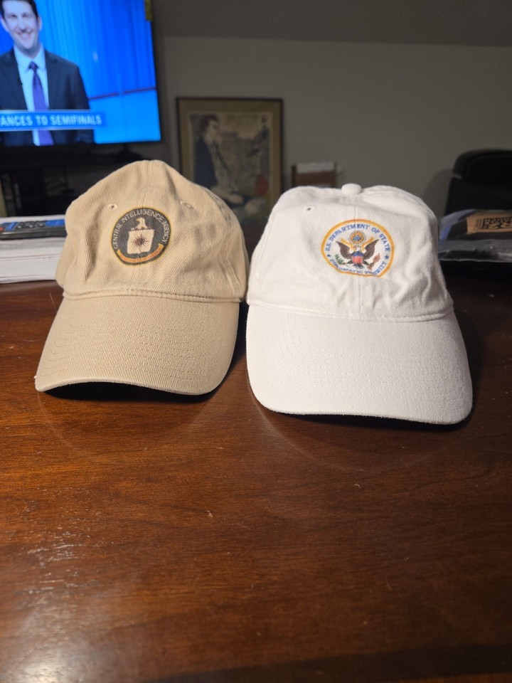 Central Intelligence Agency United States Of America Ball Cap Hat ...