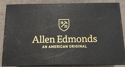Allen Edmonds Madison Ave 10.5 3E Black | eBay