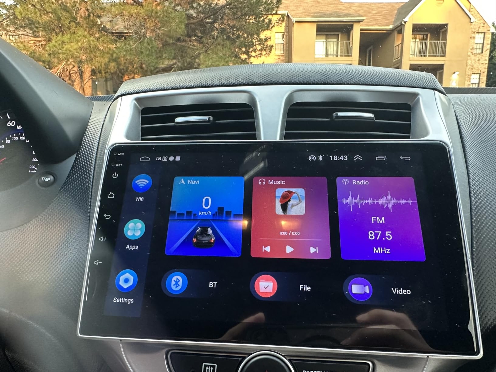 Car Stereo Radio GPS CarPlay Android 12 For Hyundai Accent 2011-2019 ...