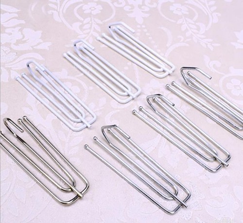 15Pcs Metal Curtain Clips Hooks Deep Pinch Pleat Prong Home Window ...