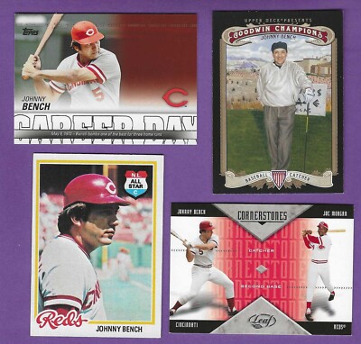Johnny Bench 1978 Topps plus 3 Other Premiums and Inserts! | eBay