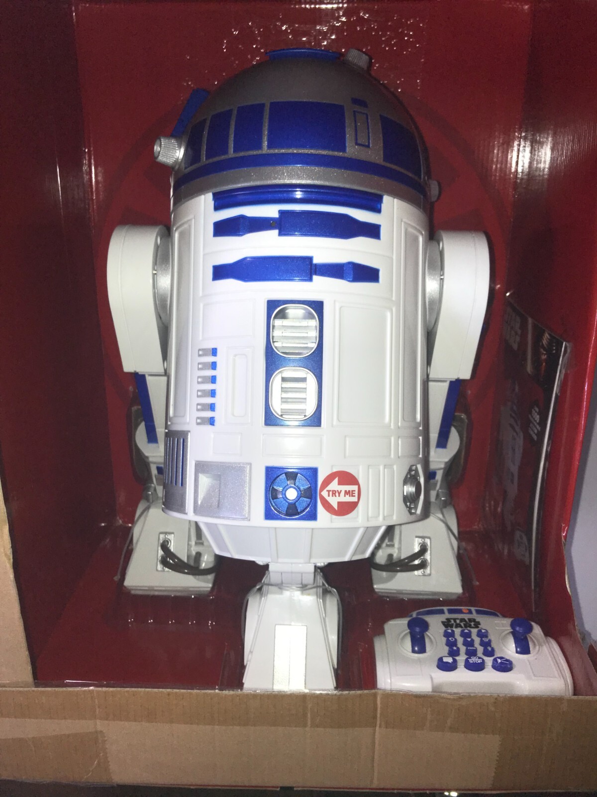 Thinkway Toys Star Wars R2-D2 Episode VII The Force Awakens Interactive ...