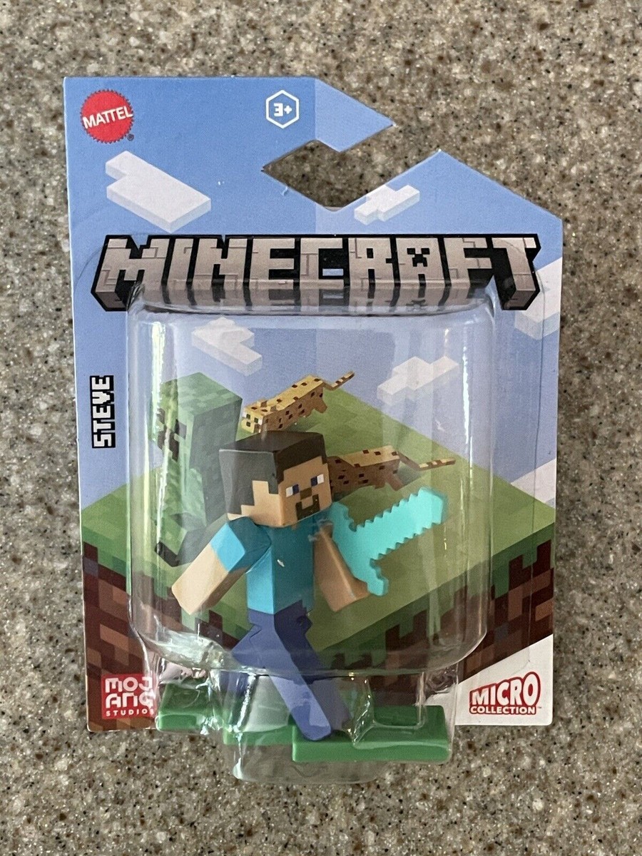 Minecraft Steve With Sword Mojang Minecraft Steve Diamond Edition 6"