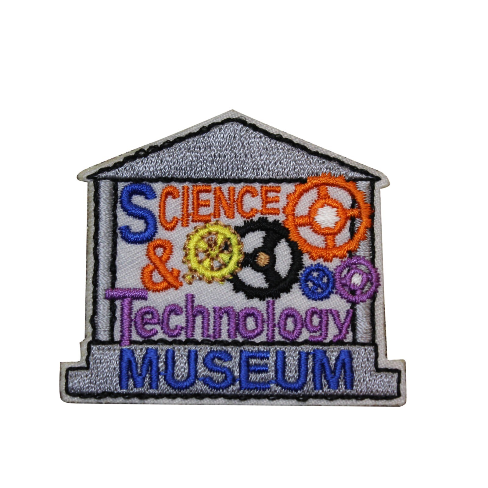 Science & Technology Visit Embroidered Iron On Patch - Kids Fun Boys ...