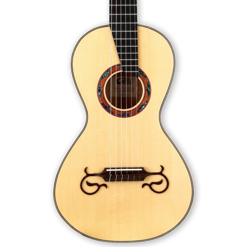 All Solid Classical Guitar Solid Engleman top Solid Flamed Maple back ...