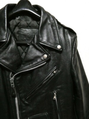 ORCHARD BRANDED GARMETS Double Leather Riders Motorcycle ORCHARD BRANDED GARMETS Double Leather Riders Motorcycle