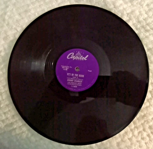 Johnny Standley- It's In The Book Part 1 &2 10"78 Capitol I-1602 Comedy ...