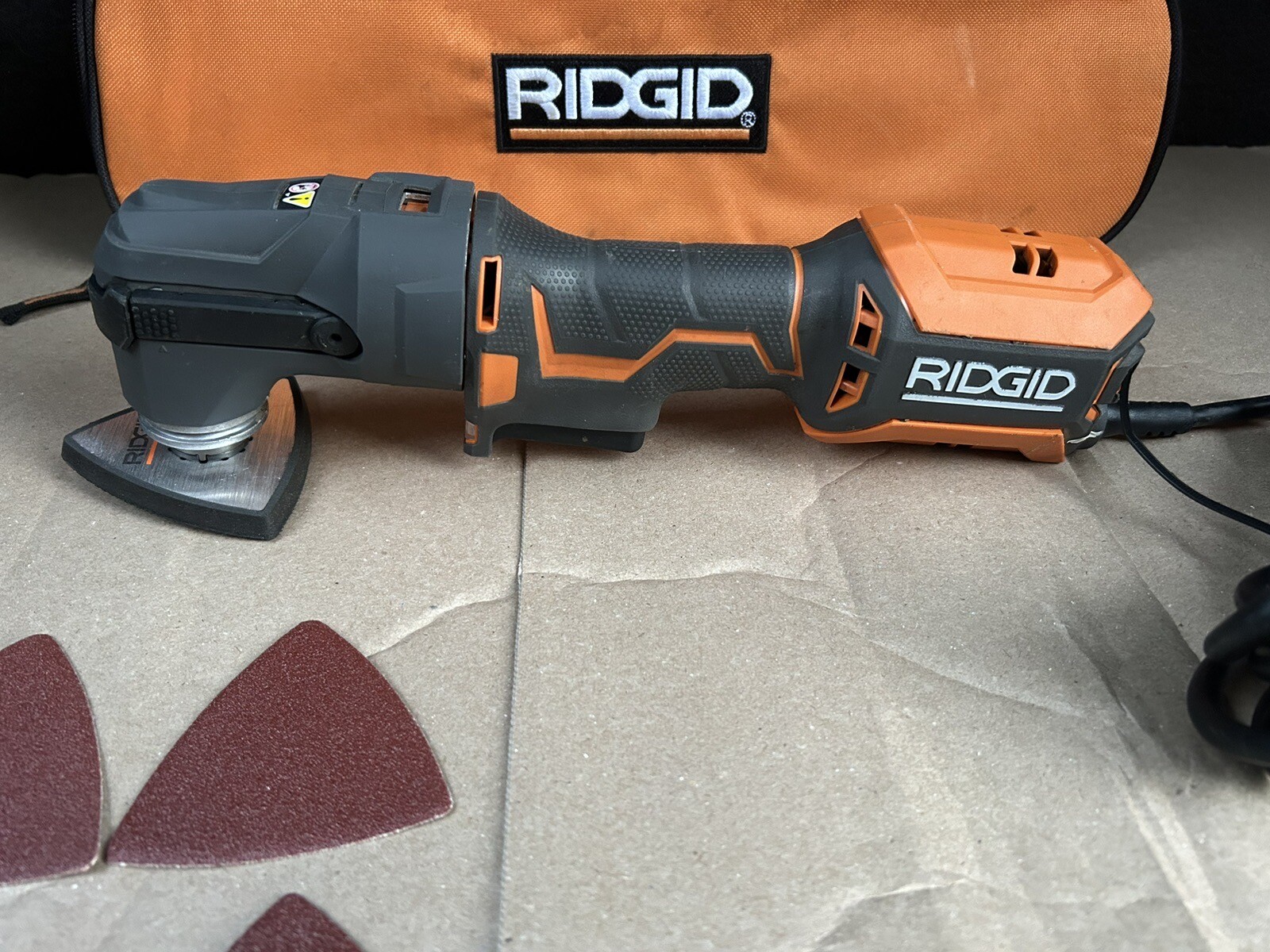 RIDGID 4 Amp Corded Oscillating Multi-Tool R28700 Used Good Condition ...