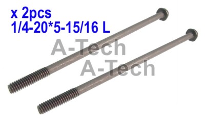 Starter Thru Bolt Set 2pcs DELCO 10MT Ford 4 in. Mod II 1/4-20 x 5-15/ ...