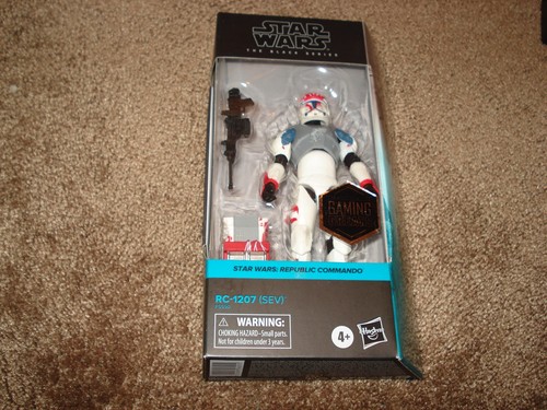 Hasbro Star Wars Black Series "Republic Commando RC-1207 Sev" 6" Figure ...
