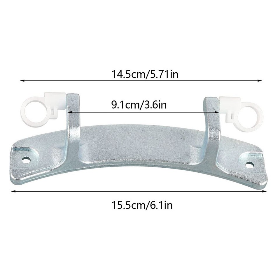 Easy Install Aluminum Alloy Door Hinge Compatible with Most Washing ...