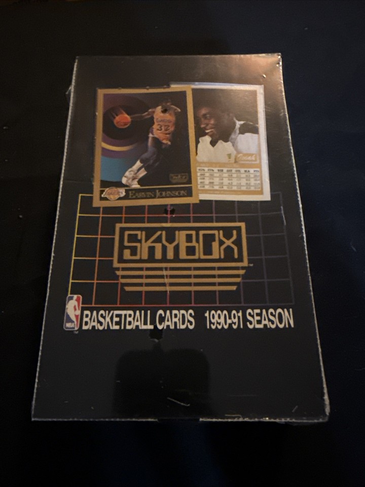 1990-1991 NBA SKYBOX Basketball ~ Factory Sealed Box ~ 36 Packs SERIES ...
