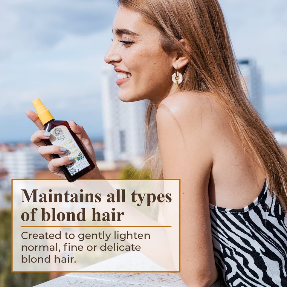 Intea Chamomile Natural Blonde Highlights Hair Lightener - Spray ...