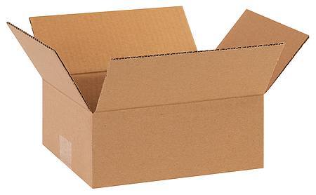 GRAINGER APPROVED 11R184 PK 25 Shipping Box,10x8x4 in 11R184 ...