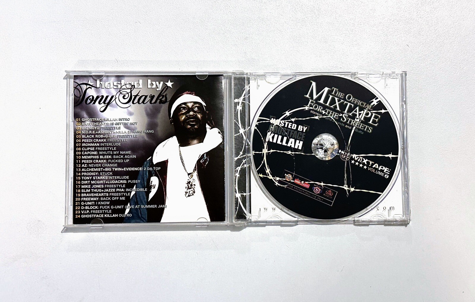 The Official Mixtape For The Streets CD Hot 97 U.S Hip Hop CD G-Dep D ...