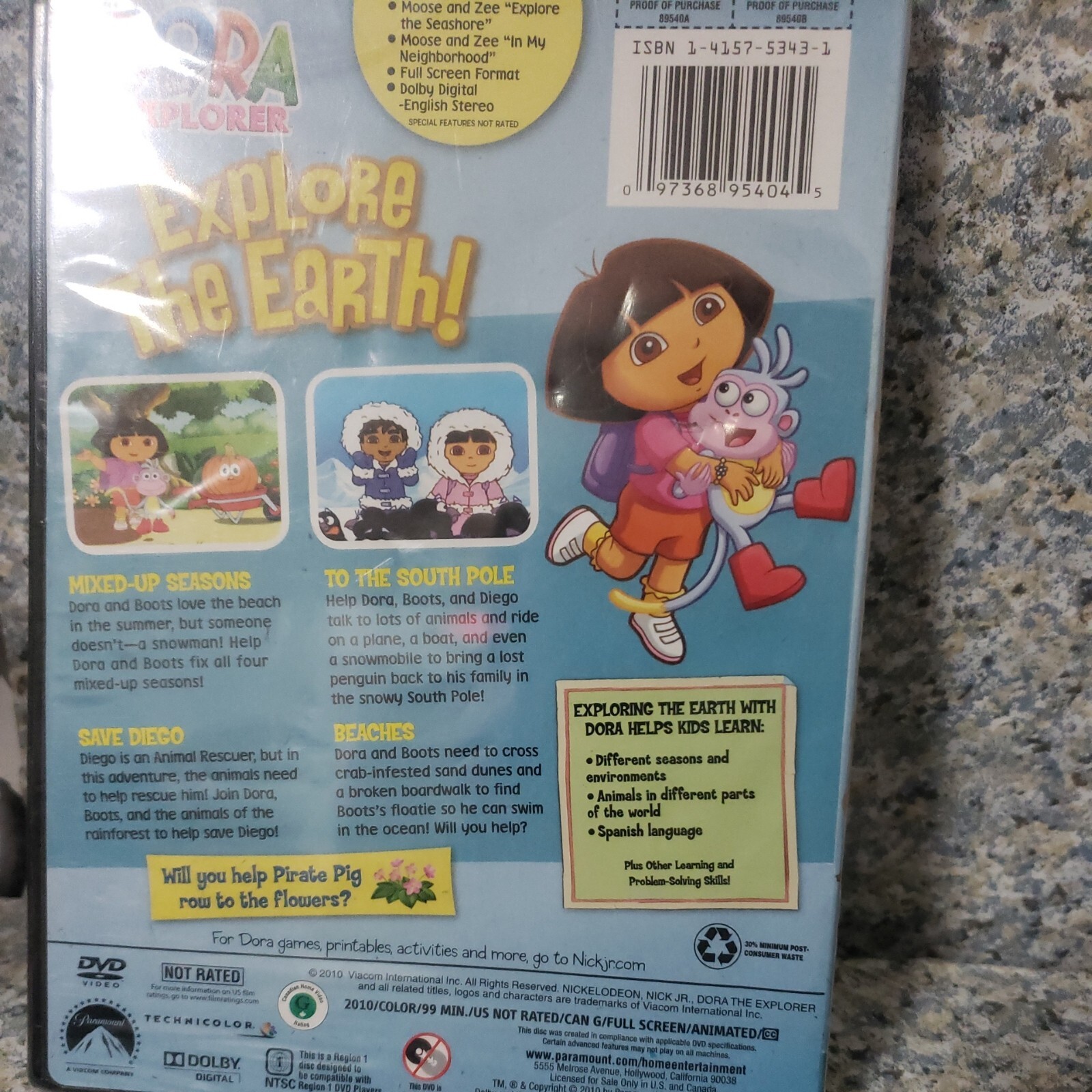 🛑 Dora the Explorer: Explore the Earth Acceptable 97368954045| eBay