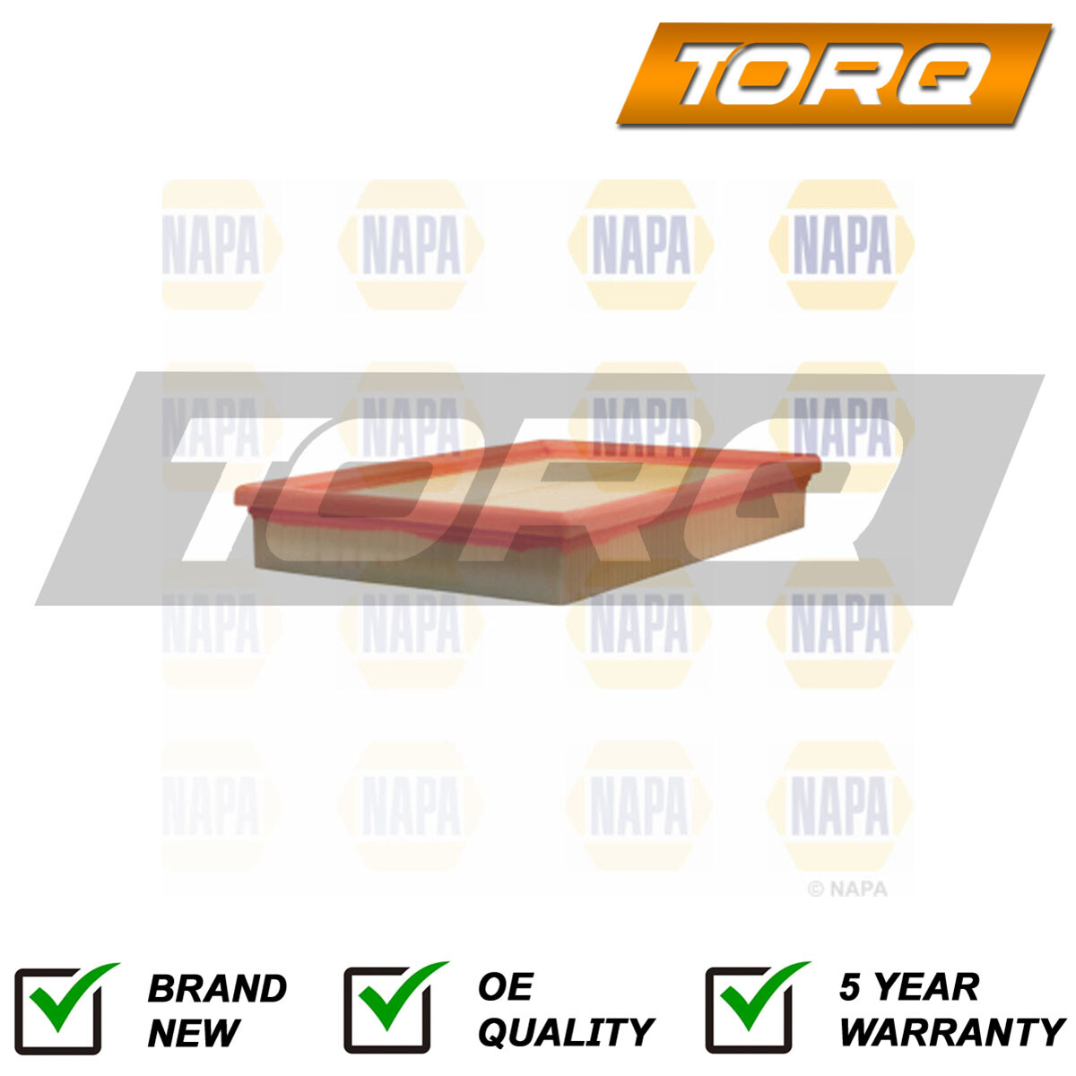 Air Filter Torq Fits VW Polo Seat Ibiza Skoda Fabia 1.4 1.6 36198620 ...