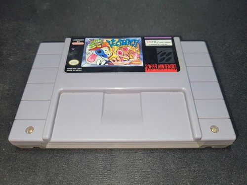 The Ren & Stimpy Show: Veediots! Authentic Super Nintendo SNES EXMT ...