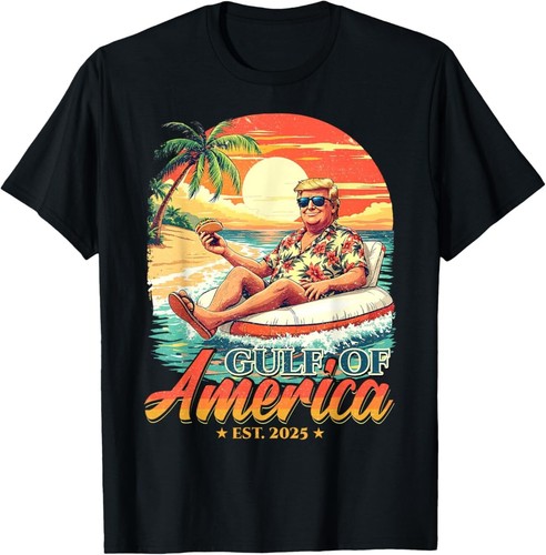 HOT Funny Trump Shirt Gulf Of Us America Est 2025 T-shirt | eBay