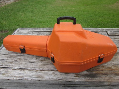 Vintage Old School Retro Clam Shell Stihl Chainsaw Plastic Storage Case ...