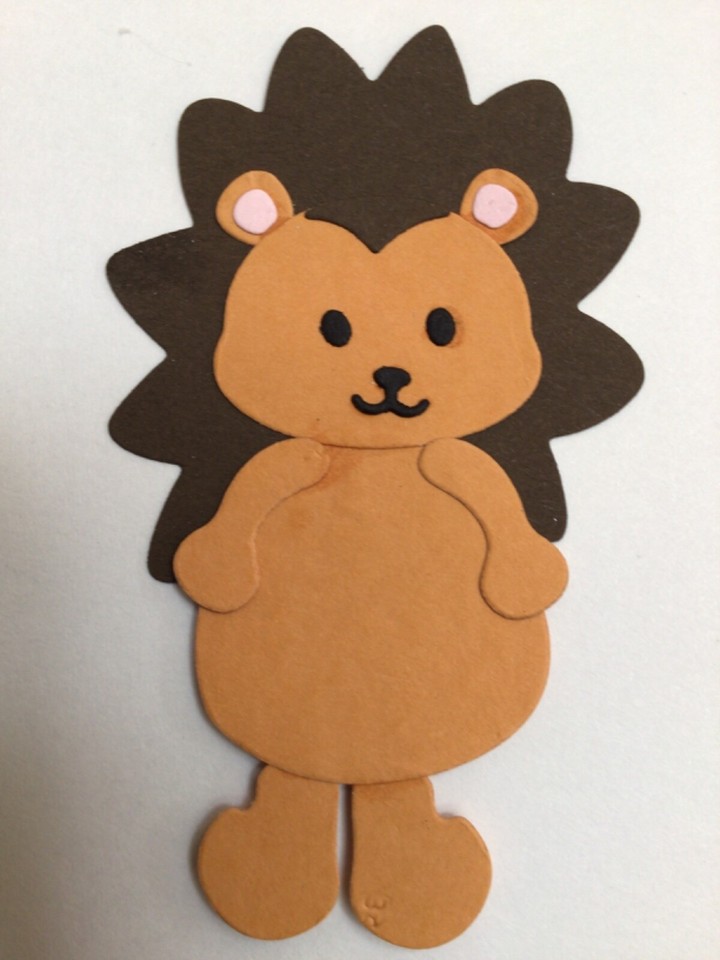 Animal Layering 3D Paper Die Cut Scrapbook Embellishment Journal Card ...