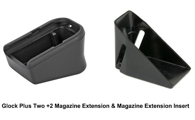 Glock Factory OEM - Plus Two Magazine Extension & Magazine Extension ...