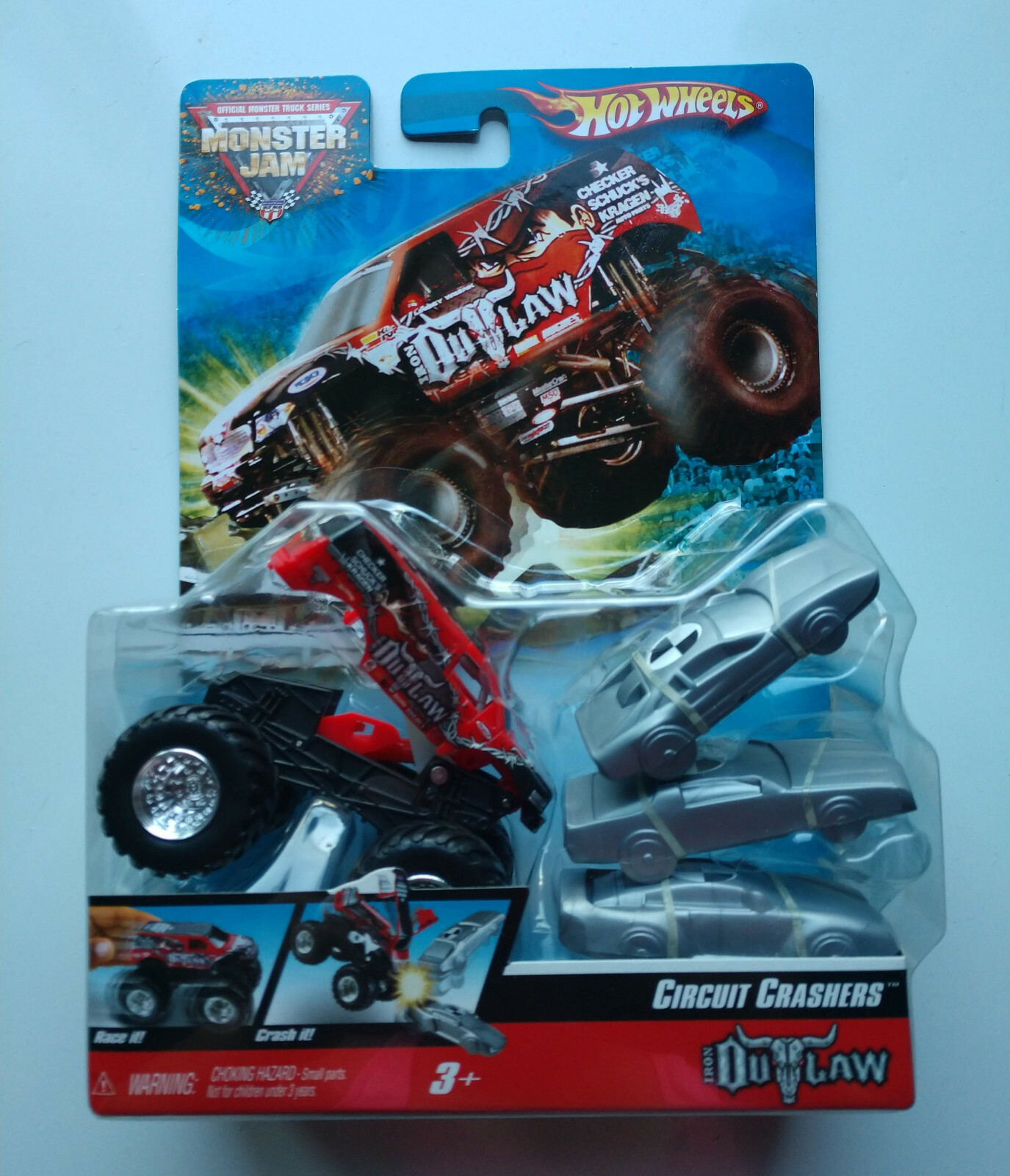 Hot Wheels Iron Outlaw Monster Jam Circuit Crashers Truck for sale ...