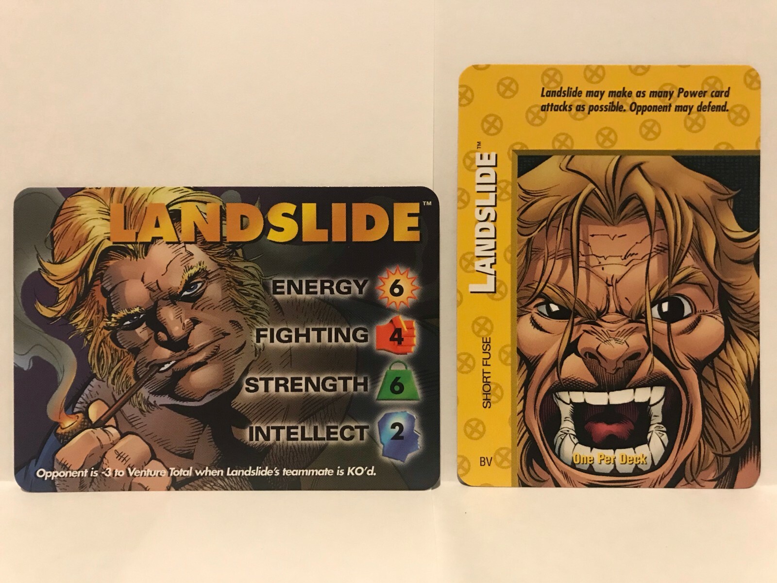 Overpower Marvel Collectible Card Game - Set of 14 Landslide Character ...