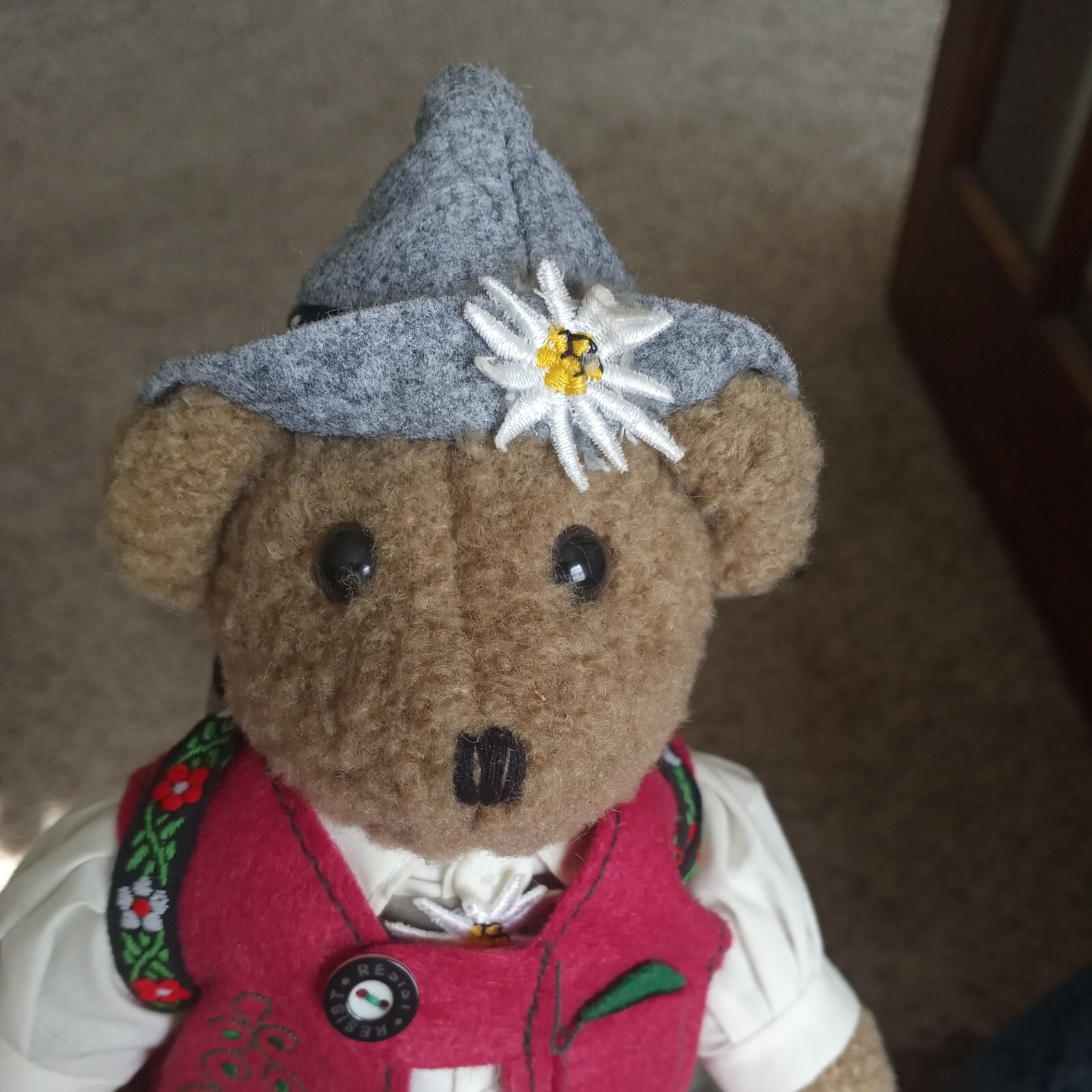 German Bear Lederhosen Sunny Toys ES Gerhardshofen Plush With 11" NICE ...
