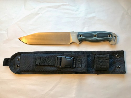 Original Justin Gingrich Ranger RD-7 Clip Point Knife w/ Sheath Unused ...