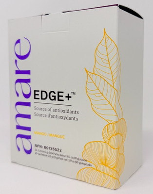 Amare Global Edge+ Mango 30 Sticks - New/Sealed! Mood Metabolism! EXP 7 ...