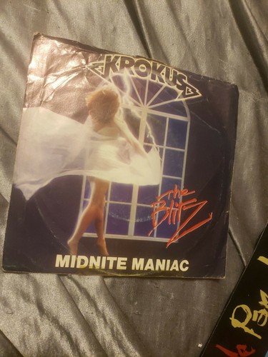 Krokus Midnight Maniac 7" 45 LP 1984 Arista AS1-9248 | eBay
