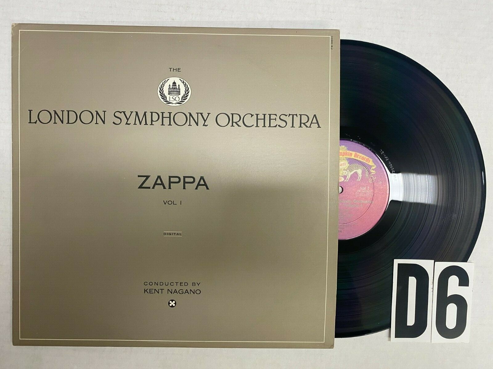 Frank Zappa London Symphony Orchestra Psych Record lp original vinyl ...