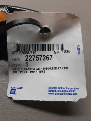 OEM GM Front Bumper Driver Side Support Brace 14-19 Silverado, Sierra ...