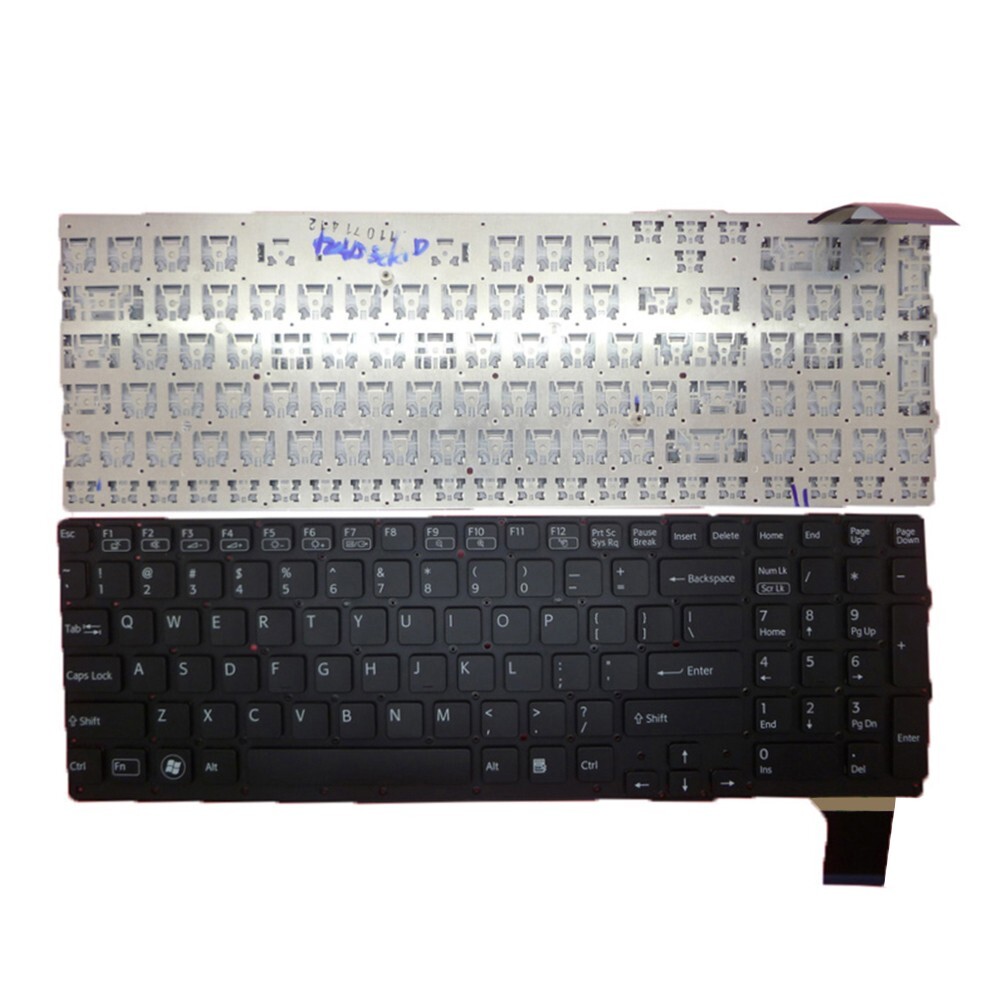 New US Keyboard For SONY VAIO VPCSE VPC-SE 9Z.N6CBF.201 148986111 Black ...