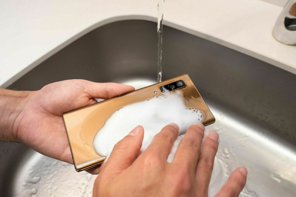 FUJITSU ARROWS NX9 5G ANDROID PHONE UNLOCKED JAPAN GOLD F-52A ...