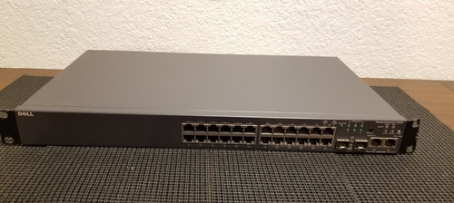 DELL PowerConnect 3424 - 24 Port Managed Ethernet Switch 10/100 plus 2 ...