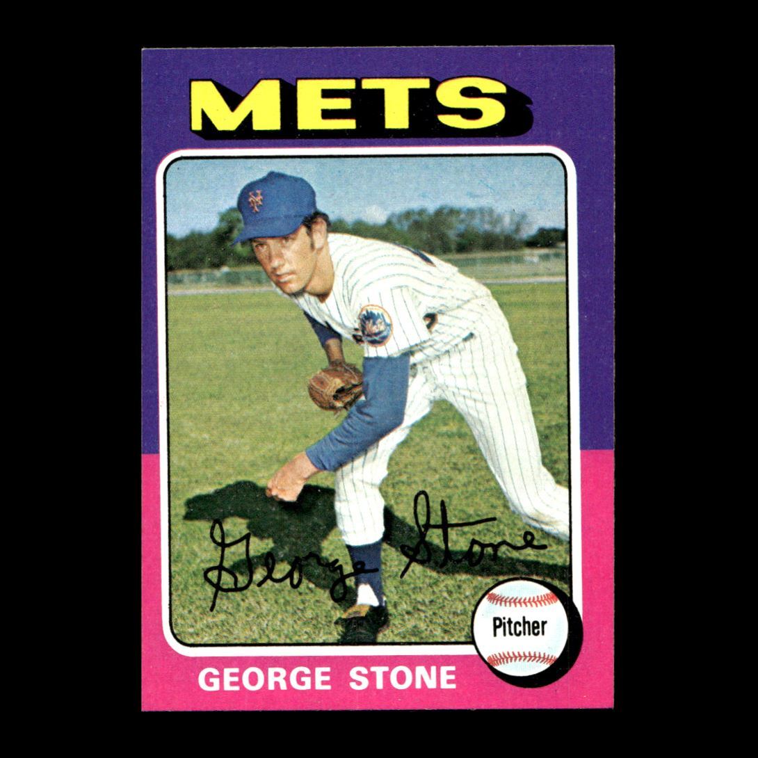 George Stone 1975 Topps New York Mets #239 GM R305 | eBay