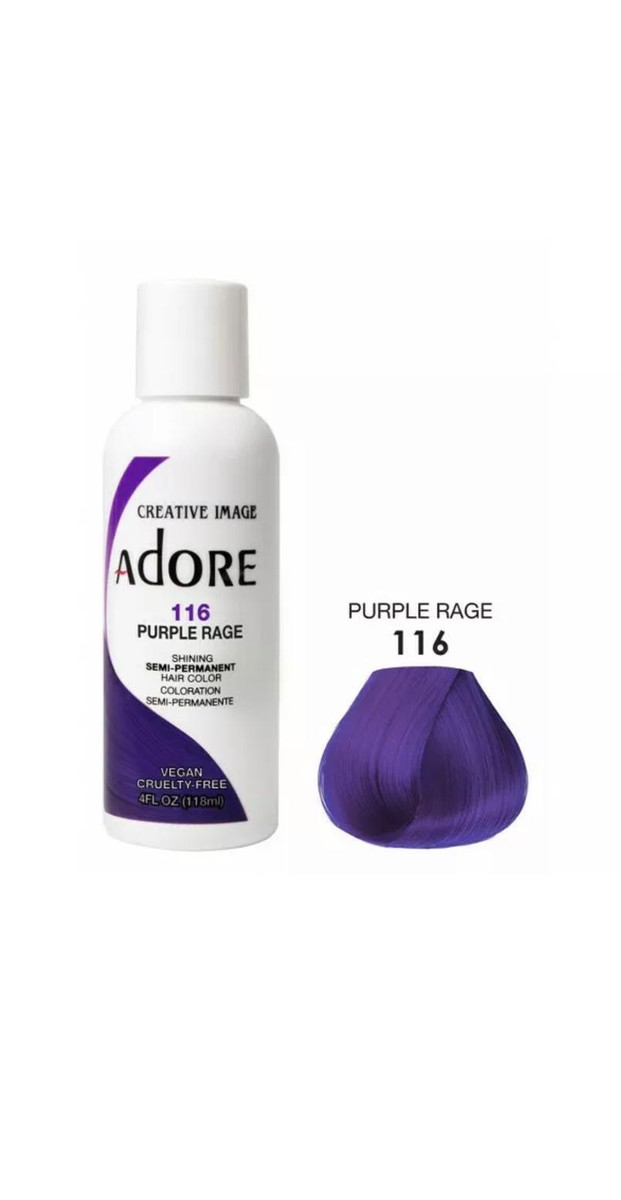 Adore Hair Color Purple Rage