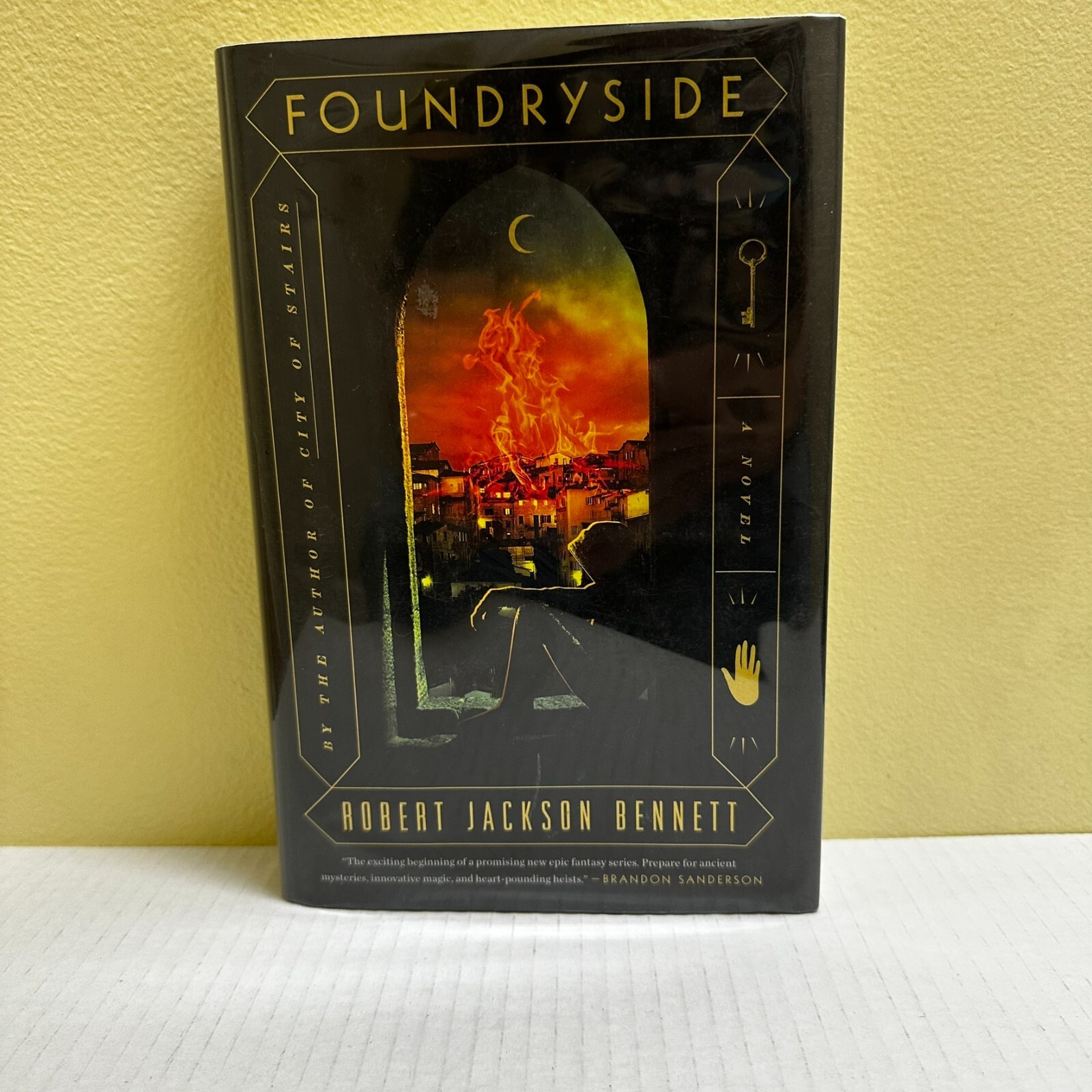 FOUNDRYSIDE Robert Jackson Bennett Good Used Condition First Edition Ex ...
