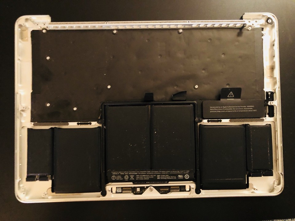 Apple 🍎 MacBook Pro Retina 13" Top Case Keyboard Battery A1502 2013 ...