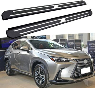 2Pcs Fits for Lexus NX 2022-2024 Fixed Side Steps Pedal Nerf Bar ...